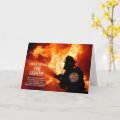 Congratulations Fire Fighter Graduate Card | Zazzle