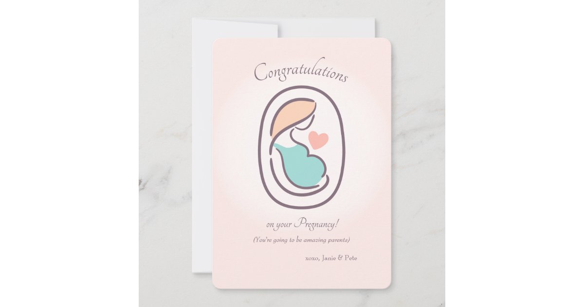 Congratulations for Pregnancy Card | Zazzle
