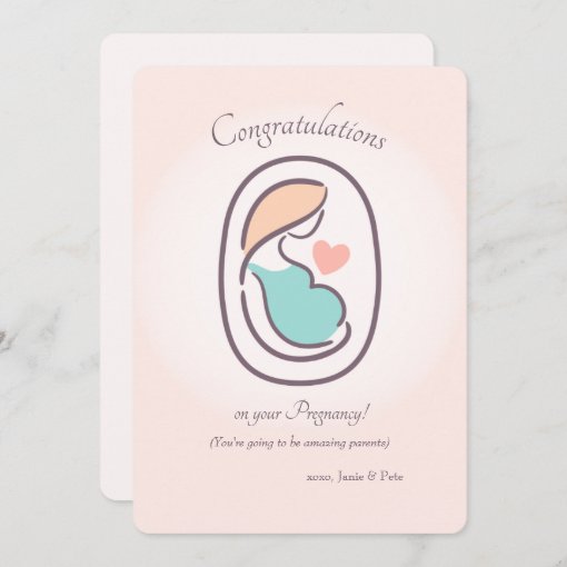 Congratulations for Pregnancy Card | Zazzle