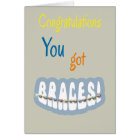 Congratulations on Getting Your Braces Off Card | Zazzle.com