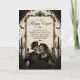 congratulations Gothic Happy couple wedding Card | Zazzle