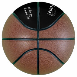 Congratulations Grad Black Graduation Photo Basketball | Zazzle