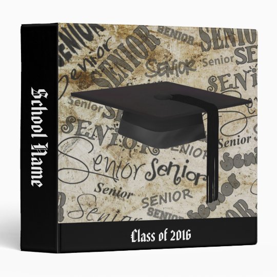 Congratulations, Graduate 1.5" Memory Album 3 Ring Binder | Zazzle.com