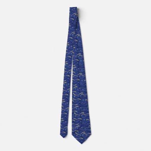 Congratulations Graduate Graduation Blue Gold Neck Neck Tie | Zazzle