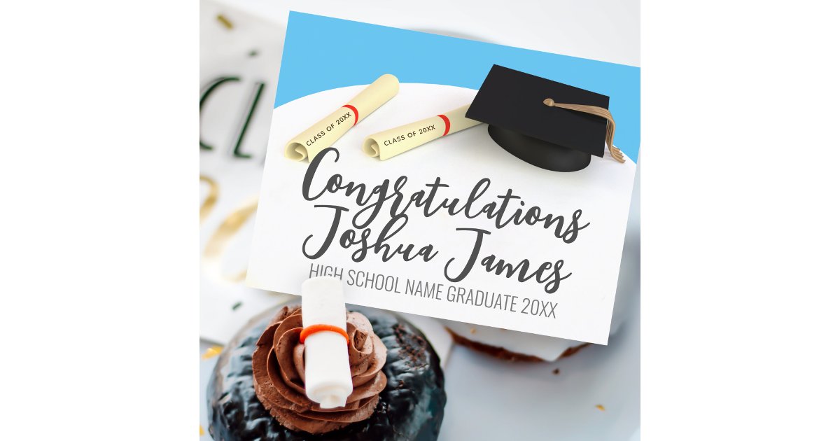 Congratulations Graduate Graduation Postcard | Zazzle