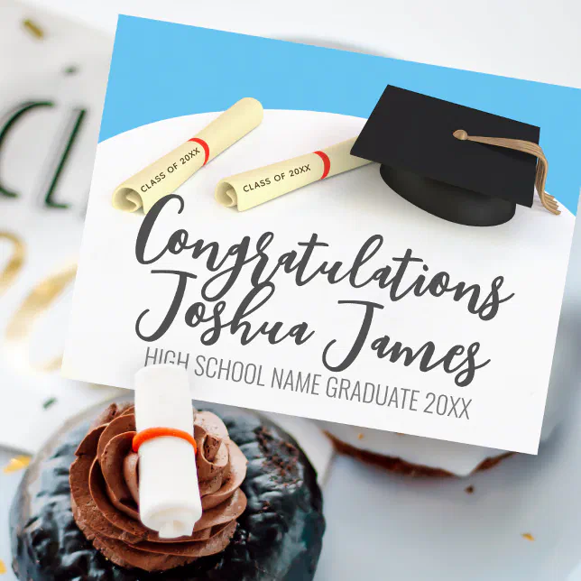 Congratulations Graduate Graduation Postcard | Zazzle