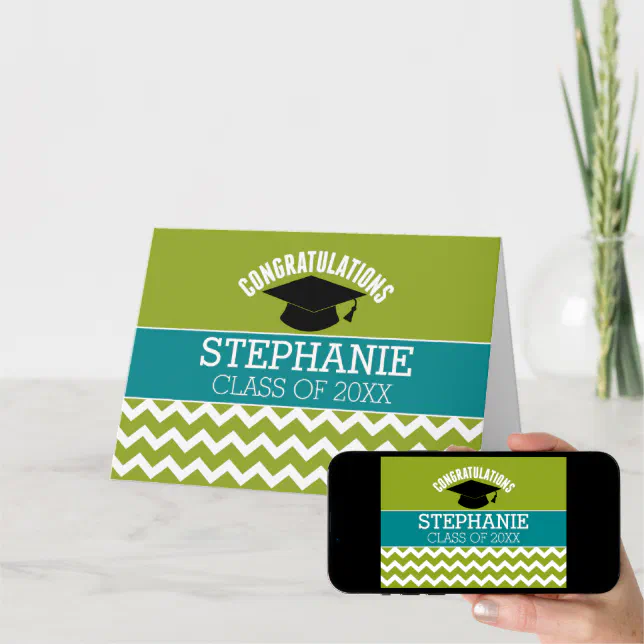 Congratulations Graduate - Personalized Graduation Card | Zazzle