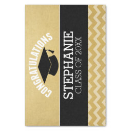 Congratulations Graduate - Personalized Graduation Tissue Paper | Zazzle