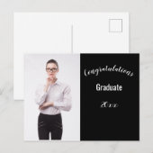 Congratulations Graduate Photo and Year Postcard | Zazzle