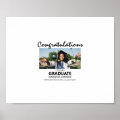 Congratulations Graduate | Photo Guest Signature Poster | Zazzle
