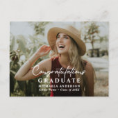 Congratulations Graduate Script 2-Photo Graduation Announcement ...