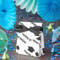 Congratulations graduation celebration favor boxes | Zazzle