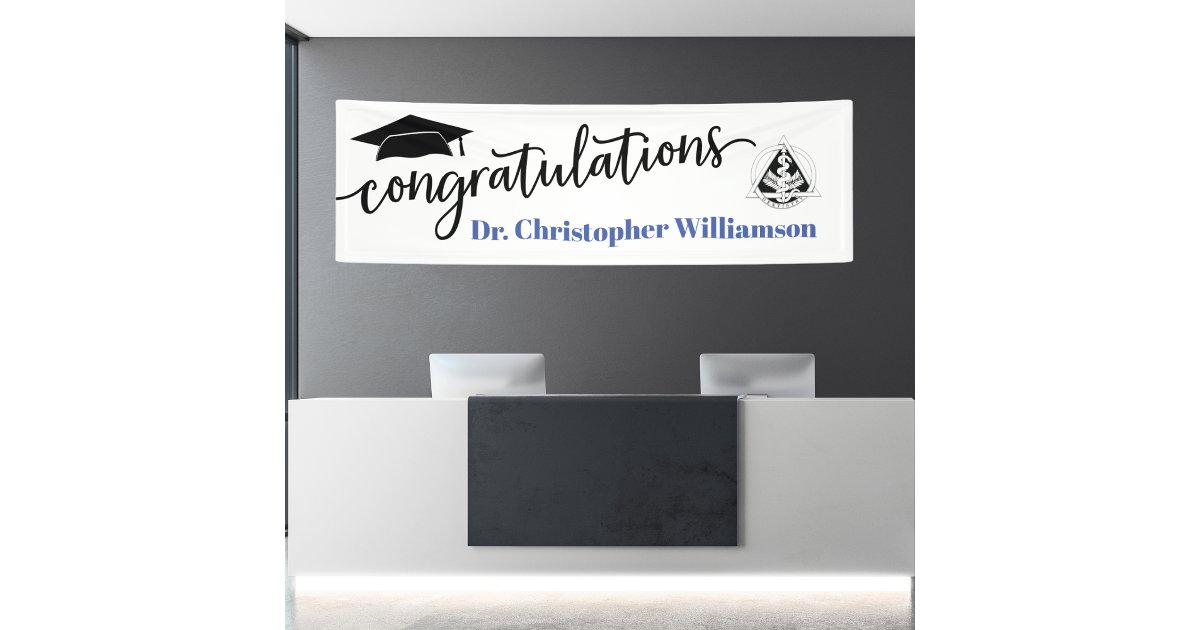 Congratulations Graduation Doctor Dentistry Banner | Zazzle