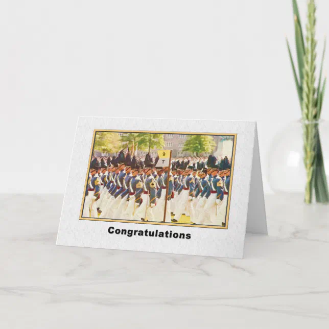 Congratulations, Graduation From West Point Card | Zazzle