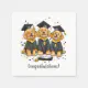 Congratulations Graduation Goldendoodle Dogs Napkins | Zazzle