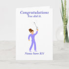 New RN Registered Nurse Congratulations Card | Zazzle.com