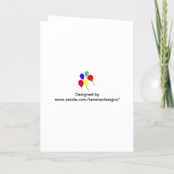 Congratulations Great Job Colorful Balloons Card | Zazzle