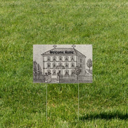 Congratulations Home Buyer Welcome Home Realtor Sign | Zazzle