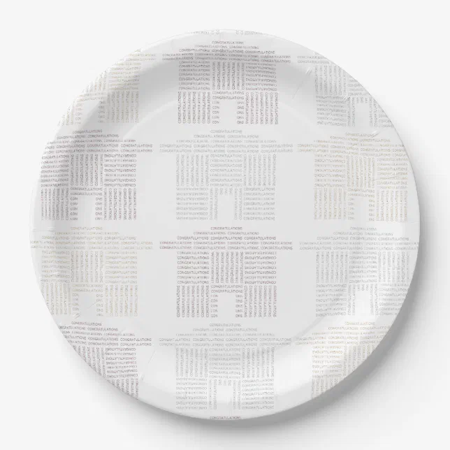 Congratulations House Plate | Zazzle