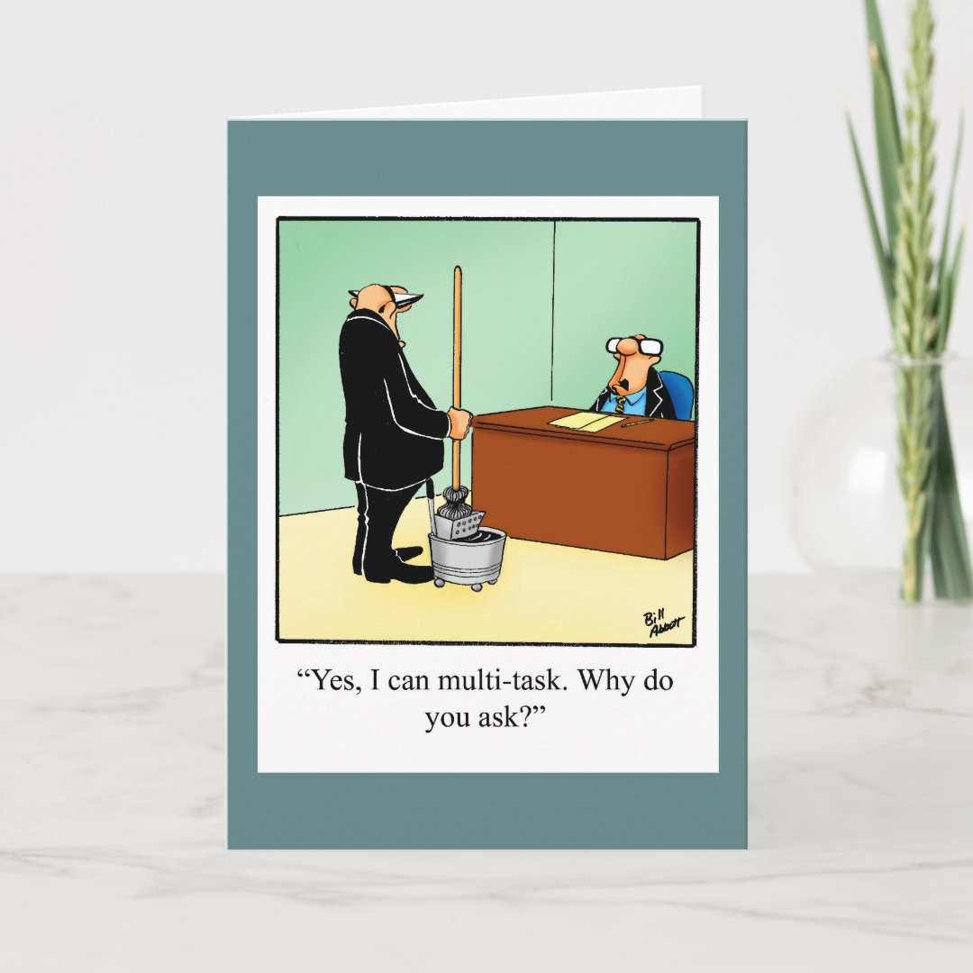 Congratulations Humor Promotion Greeting Card | Zazzle