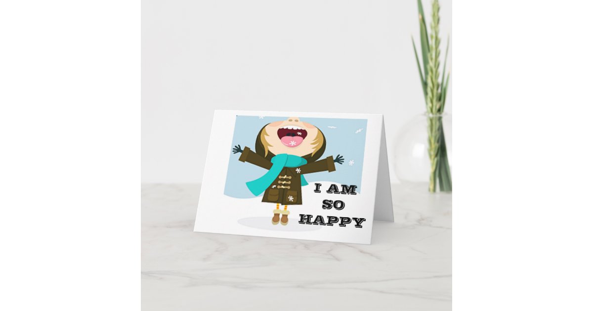 CONGRATULATIONS-I AM SO HAPPY FOR "YOU" CARD | Zazzle