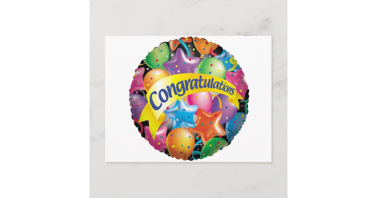 Congratulations.jpg Postcard | Zazzle