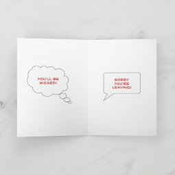 Congratulations Leaving Escape Blonde Woman Card | Zazzle