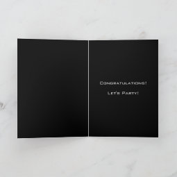 Congratulations! Let's Party! Graduation Card | Zazzle