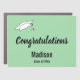Congratulations Mint Green Grad Name Graduation Car Magnet | Zazzle