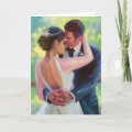 Congratulations Newlyweds | Couple Dancing Card | Zazzle