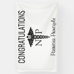 Congratulations Nurse Practitioner Banner | Zazzle