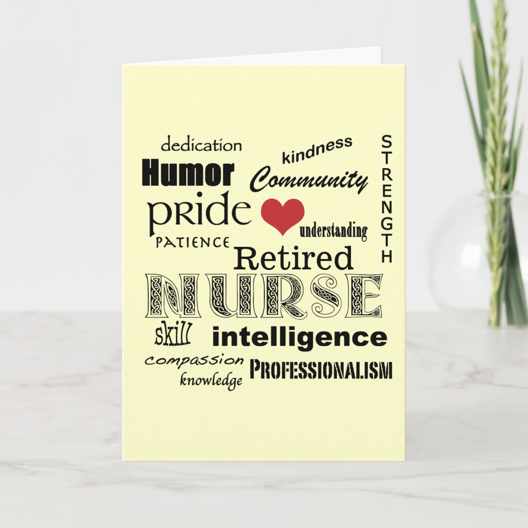 Congratulations Nurse Retirement! Card | Zazzle