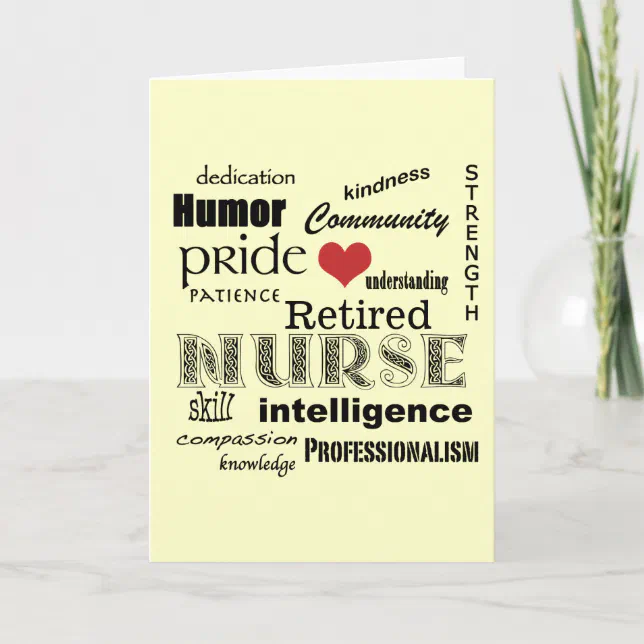 Congratulations Nurse Retirement! Card | Zazzle