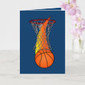 Congratulations on a Great Basketball Season Card | Zazzle
