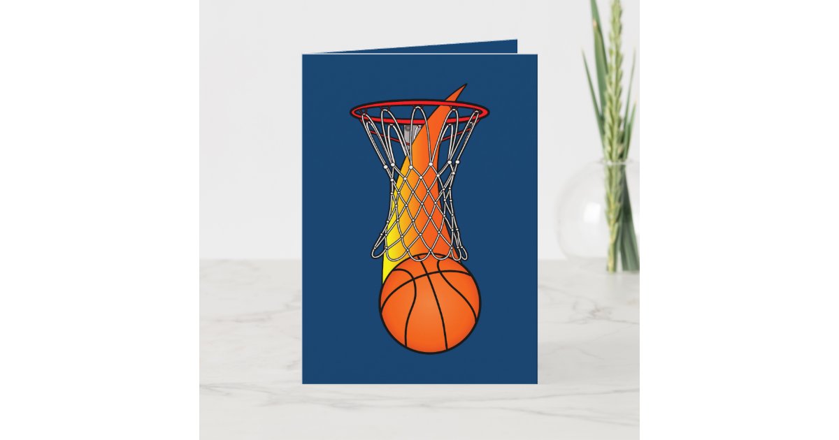 Congratulations on a Great Basketball Season Card | Zazzle