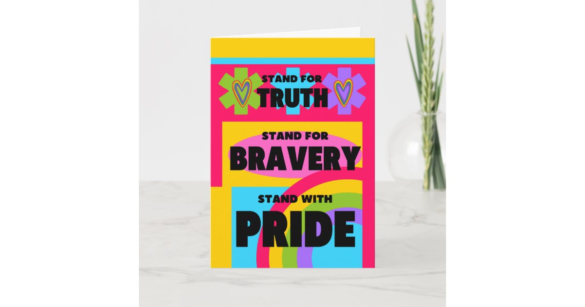 Congratulations on Coming Out Gay Pride Card | Zazzle