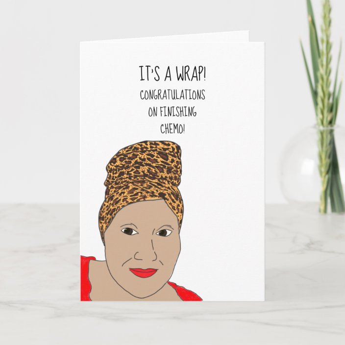 Congratulations On Finishing Chemo Card | Zazzle.com