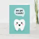 Congratulations on getting your first tooth card | Zazzle
