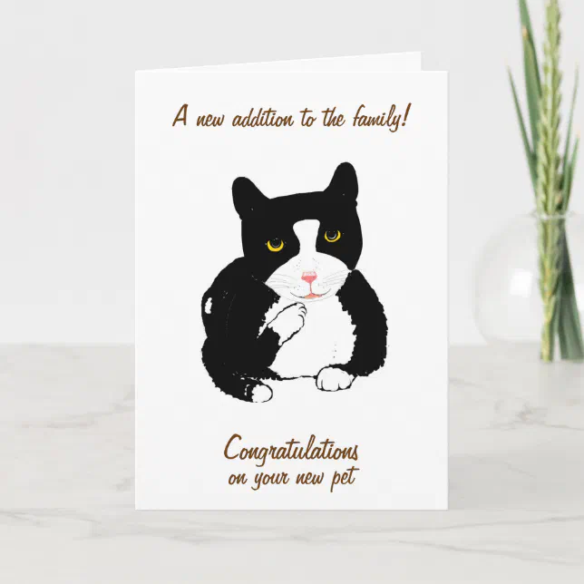 Congratulations on new pet cards, customize card | Zazzle