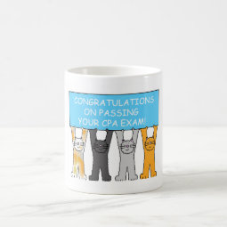 Congratulations on Passing the CPA Exam Coffee Mug | Zazzle