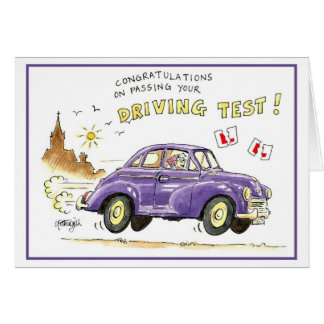 Congratulations On Passing Your Driving Test Cards | Zazzle