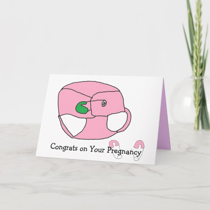 Congratulations on Pregnancy Card | Zazzle.com