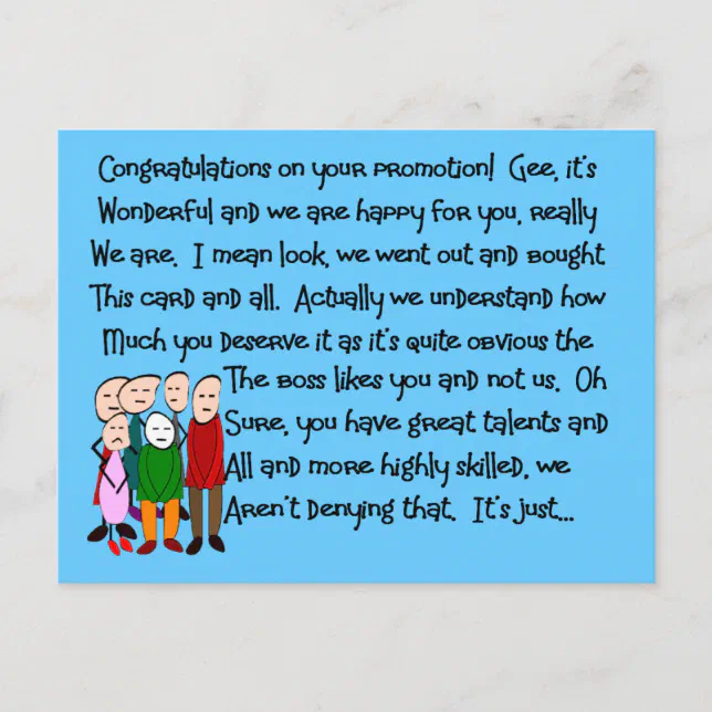 Congratulations on Promotion Cards & Gifts | Zazzle