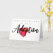 Congratulations on your adoption card | Zazzle