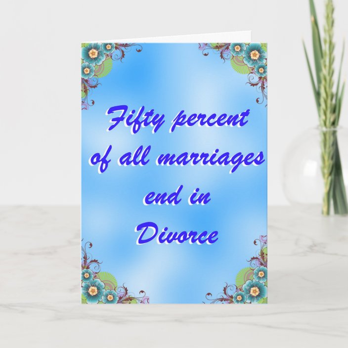 congratulations on your divorce card | Zazzle.com