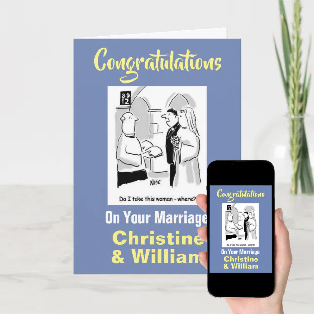 Congratulations on Your Marriage Card | Zazzle