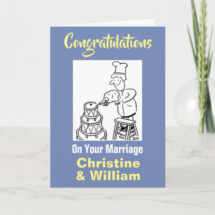 Congratulations on Your Marriage Card | Zazzle.com