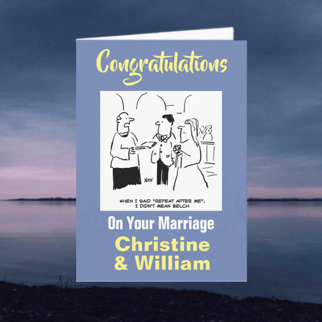 Congratulations on Your Marriage Card | Zazzle