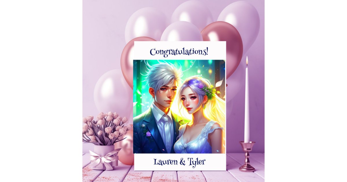 Congratulations on your Marriage Personalized Card | Zazzle
