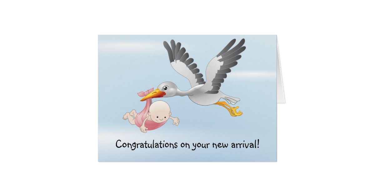 Congratulations on your new arrival! card | Zazzle.com